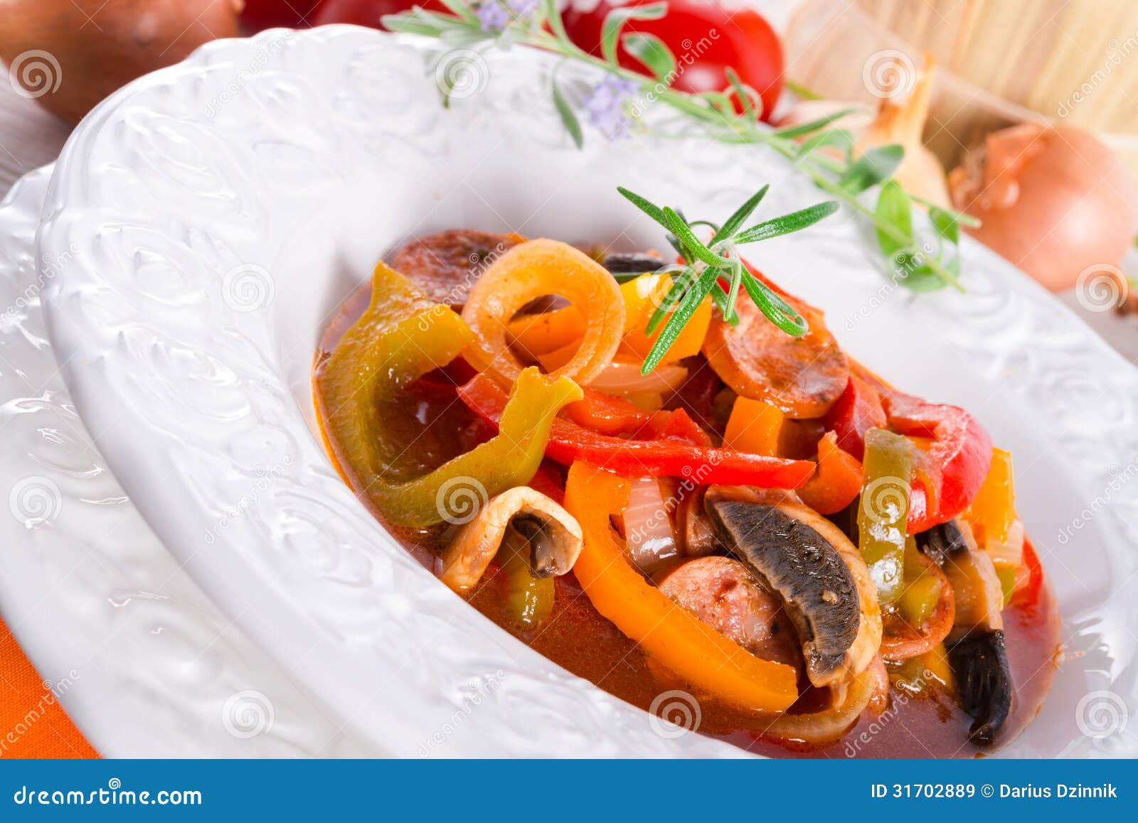 Hungarian Lecho stock image. Image of green, healthy - 31702889