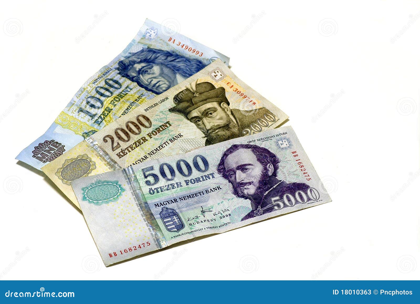 Hungarian notes stock image. Image of wealth, money, european - 18010363