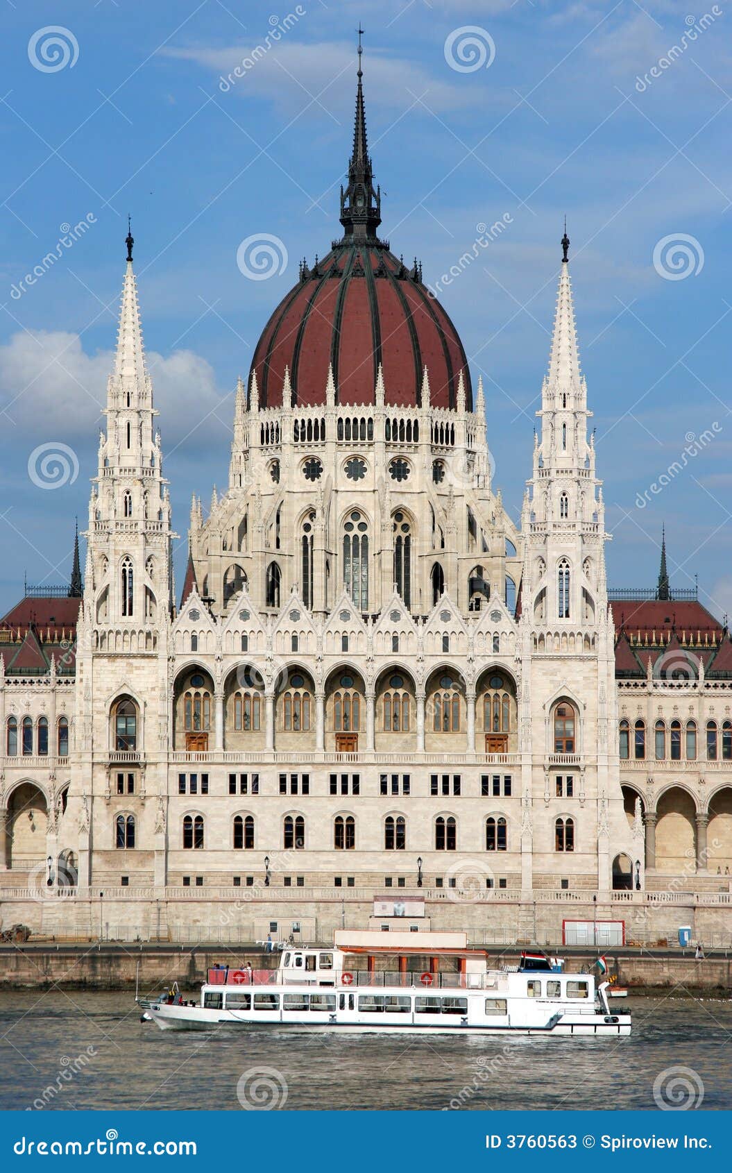 Hungarian Parliament Building Stock Image - Image of gothic, building ...