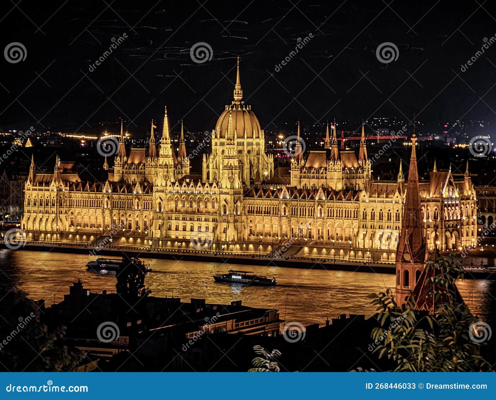 The Hungarian Parliament from My Point of View Stock Image - Image of ...
