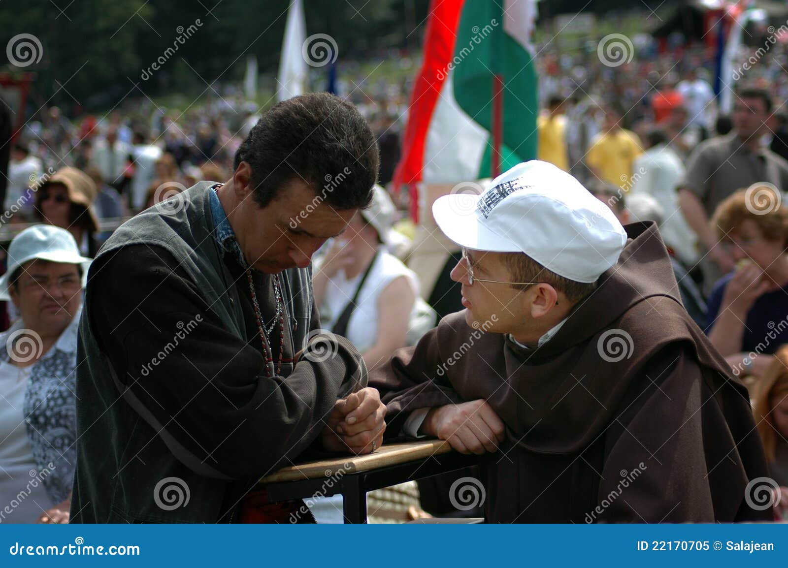 Hungarian Pilgrims Celebrating the Pentecost Editorial Image - Image of ...