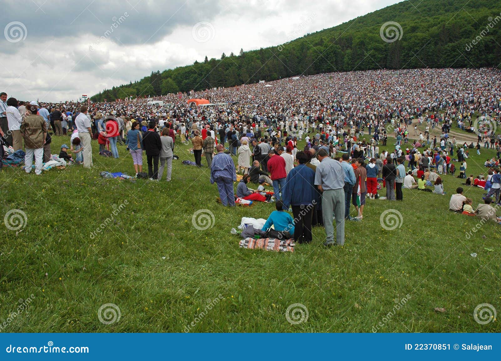 Hungarian Pilgrims Celebrating the Pentecost Editorial Photo - Image of ...