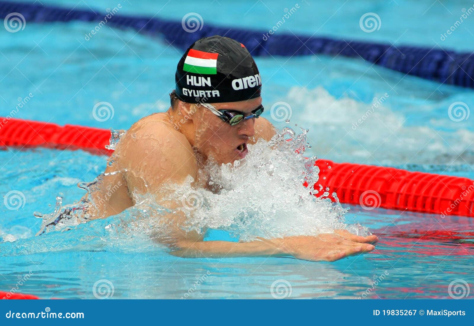 Hungarian World Champion Daniel Gyurta Editorial Photography - Image of ...