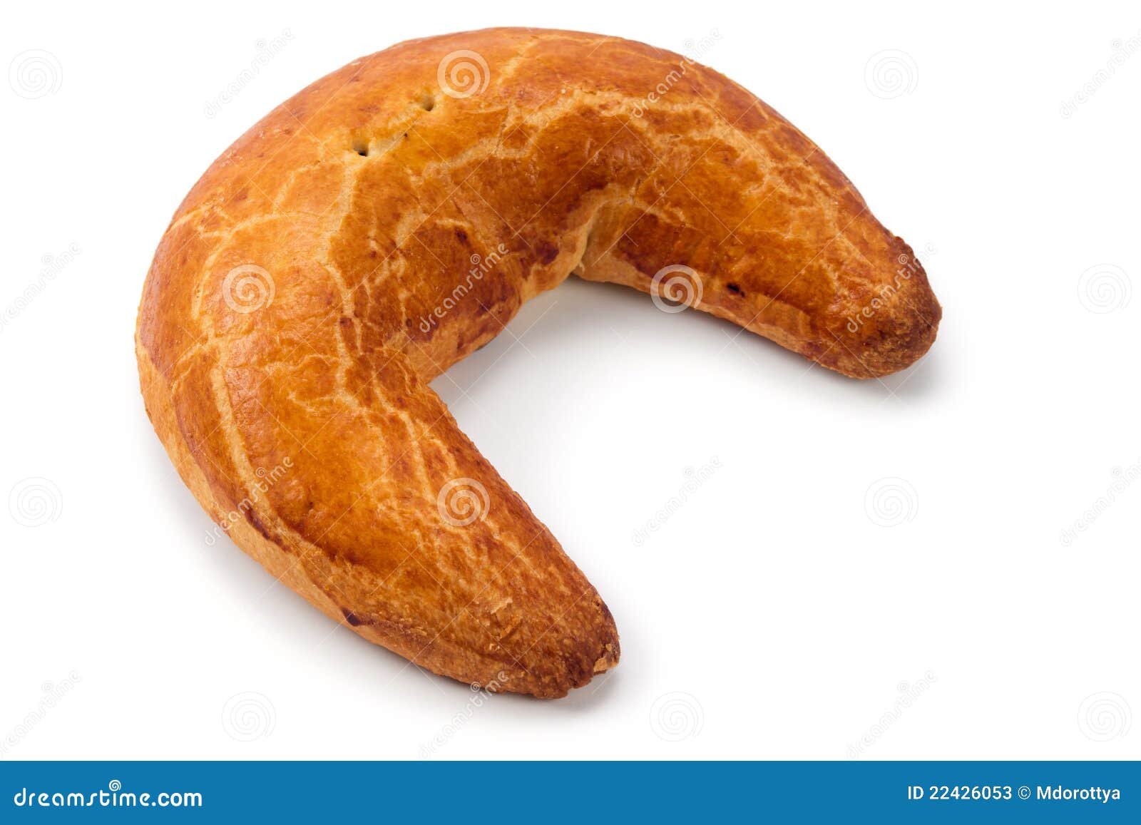 Hungarian Xmas Poppy Crescent Shape Cake Stock Image - Image of golden ...