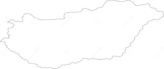 Hungary outline map stock vector. Illustration of outline - 317468093 Hungary outline map stock vector. Illustration of outline - 317468093