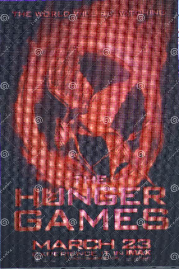Hunger Games sign editorial stock photo. Image of hunger - 23840798