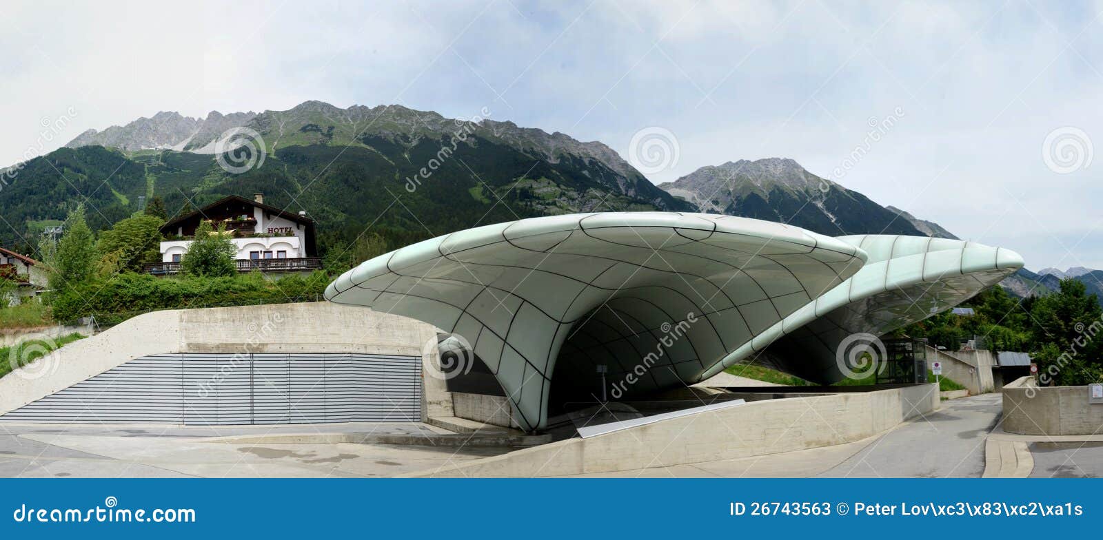 Hungerburg Bahn - Top Station Editorial Stock Photo - Image of alpine ...