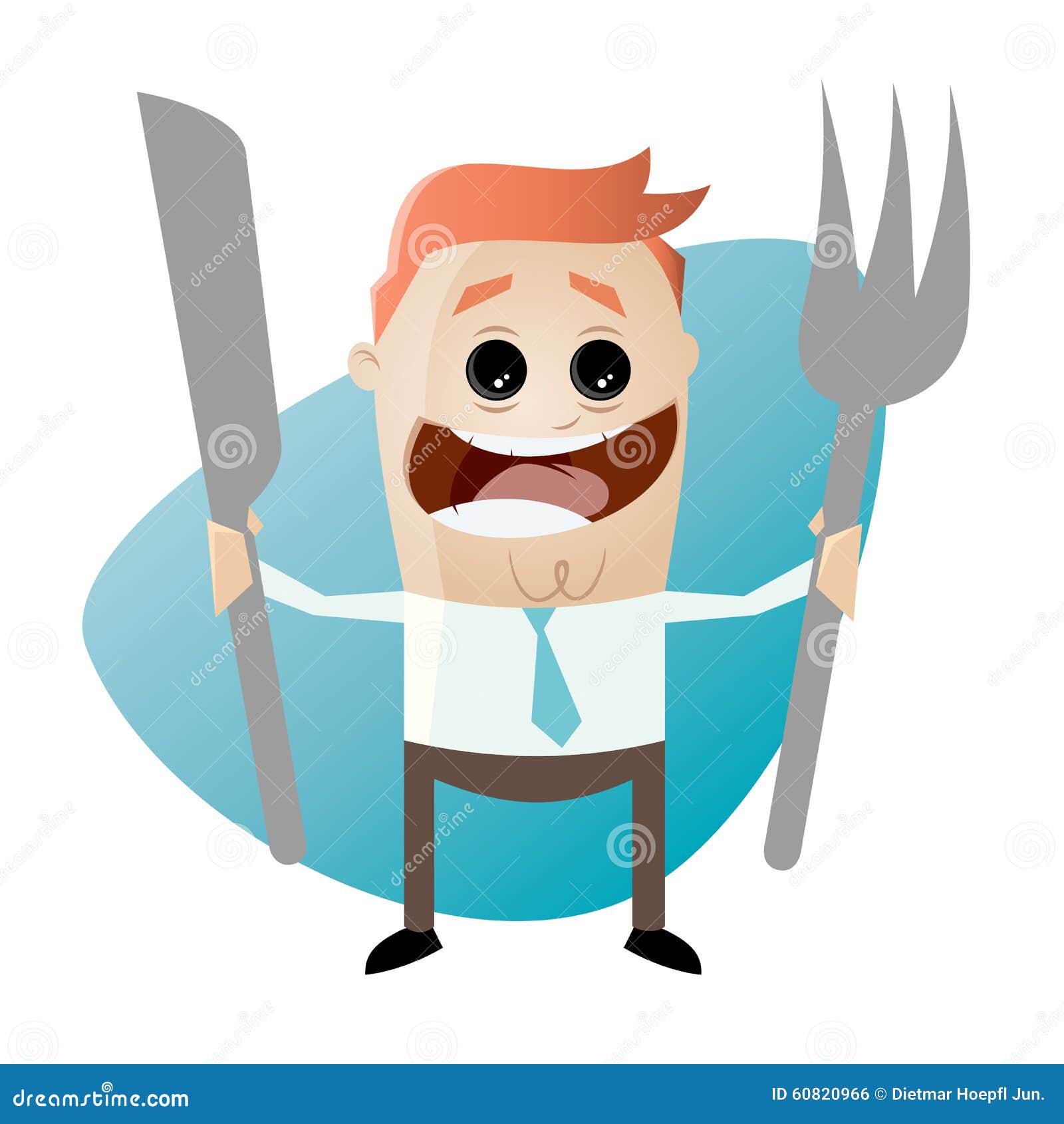 Hungry Person Cartoon