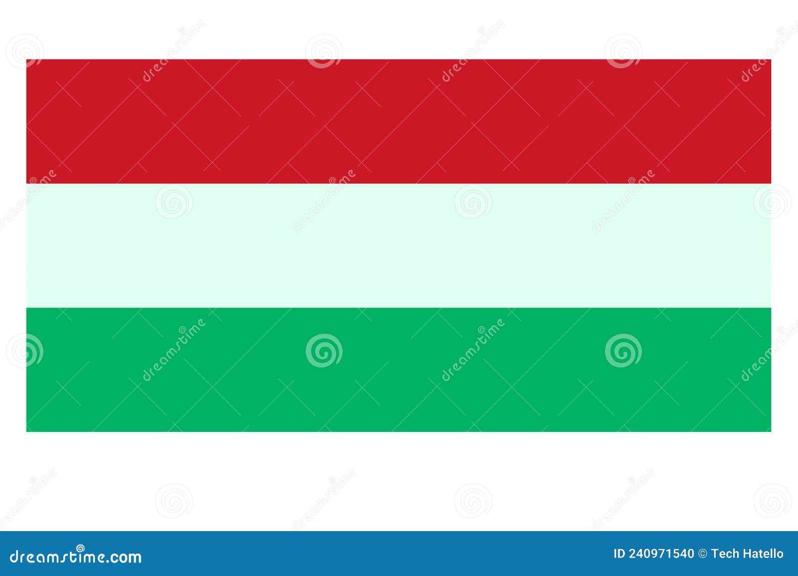 Hungry Flag Isolated Vector Illustration Which Can Be Easily Modified ...