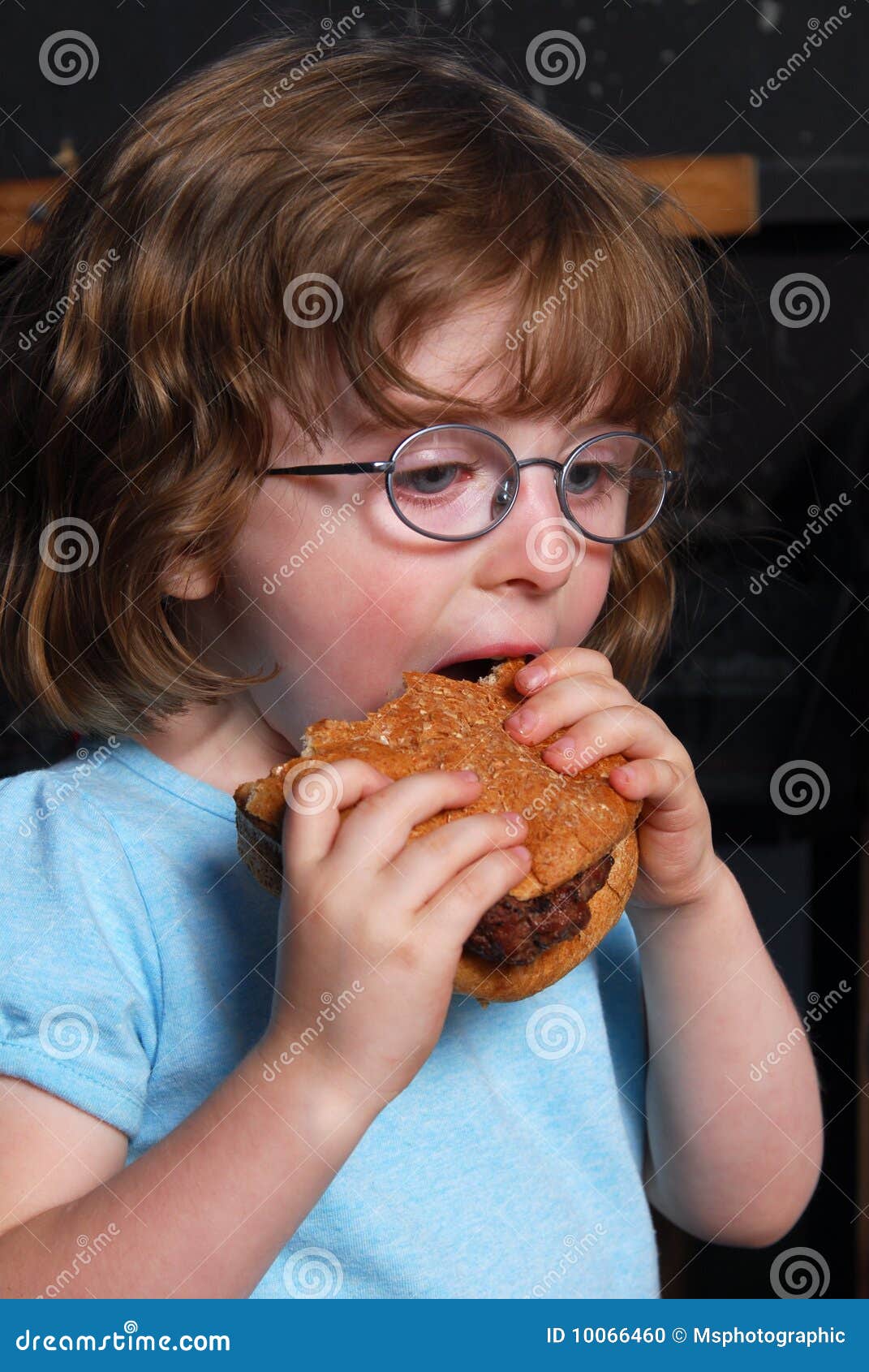 Hungry Girl stock photo. Image of meat, picnic, girl - 10066460