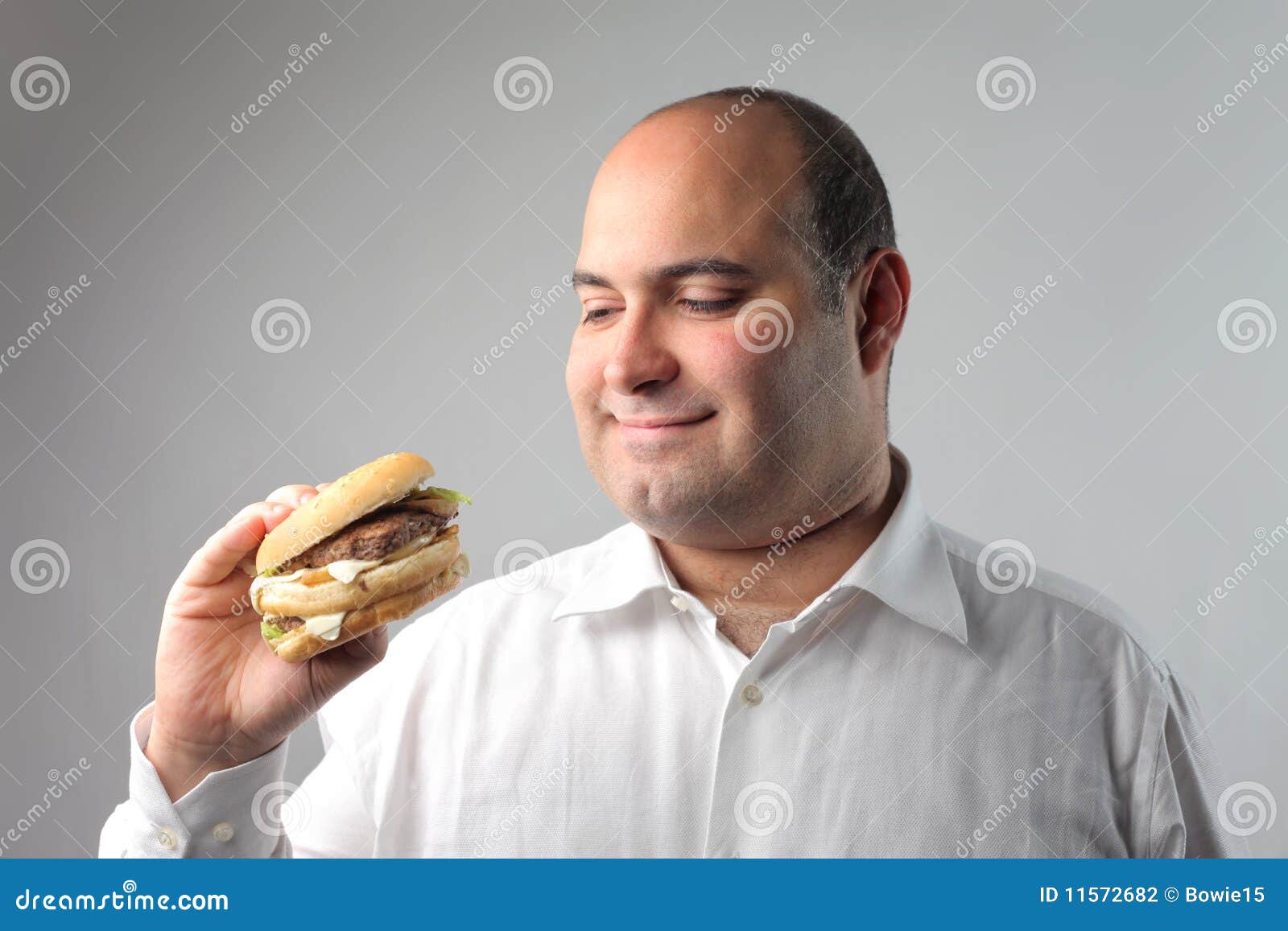 Hungry man stock photo. Image of bread, health, diet - 11572682