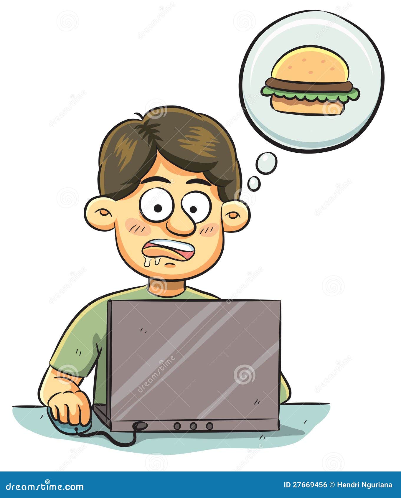 Clipart Of Starving Person Cartoon