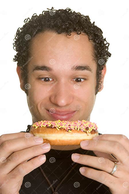 Hungry Man stock photo. Image of frosted, holding, people - 4392956