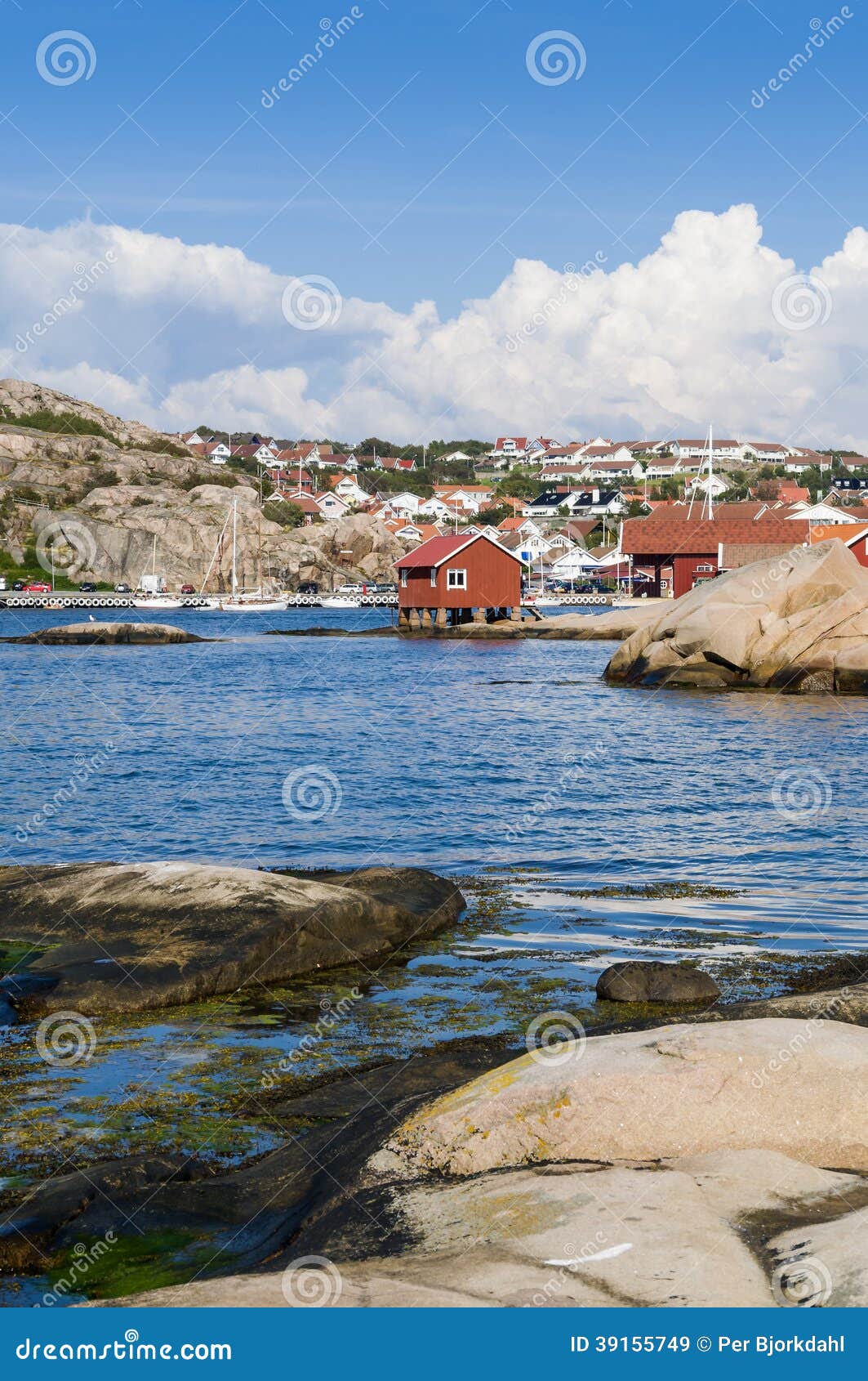 Hunnebostrand Zweedse Westcoast Redactionele Stock Afbeelding - Image ...