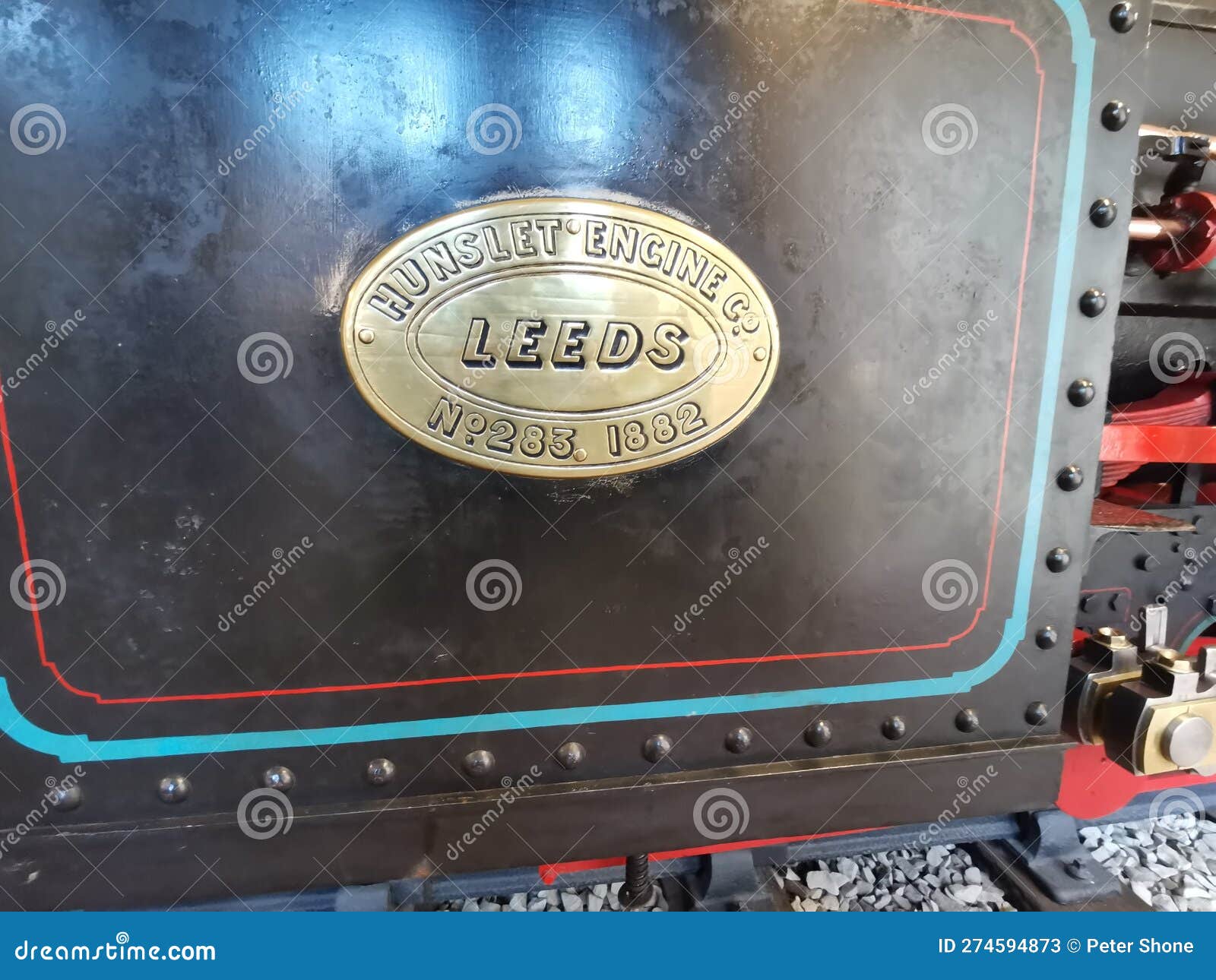 Name Plate Of Steam Train Locomotive Editorial Photo | CartoonDealer ...