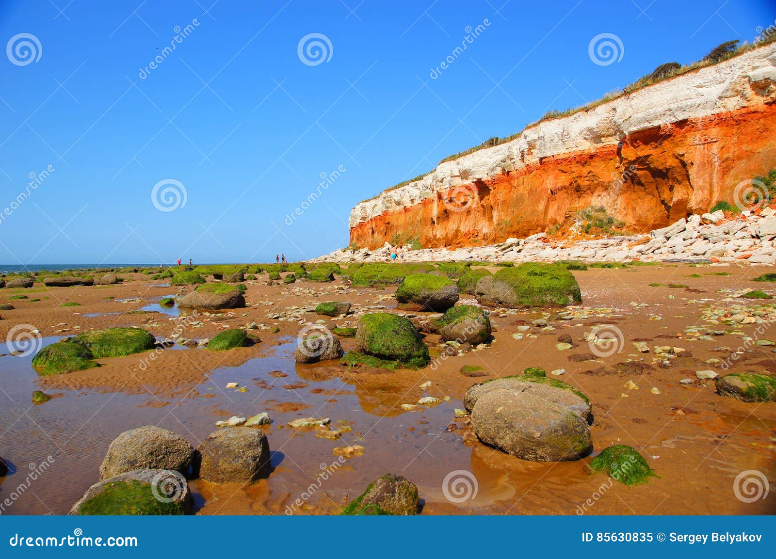 Hunstanton Cliffs Royalty-Free Stock Photography | CartoonDealer.com ...