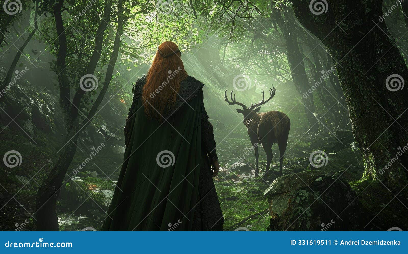 The Hunt for Mythical Creatures in Enchanted Woods is Illustrated by ...