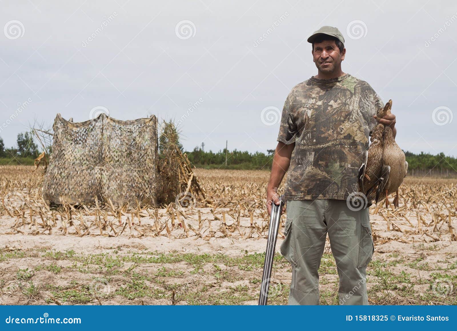 Hunter stock image. Image of entertaining, alone, sport - 15818325