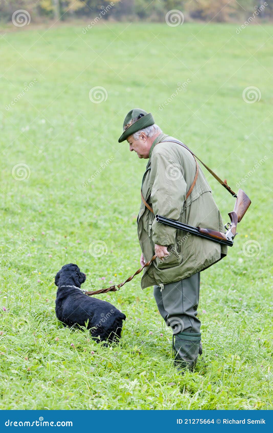 Hunter stock photo. Image of rifle, hunt, profession - 21275664
