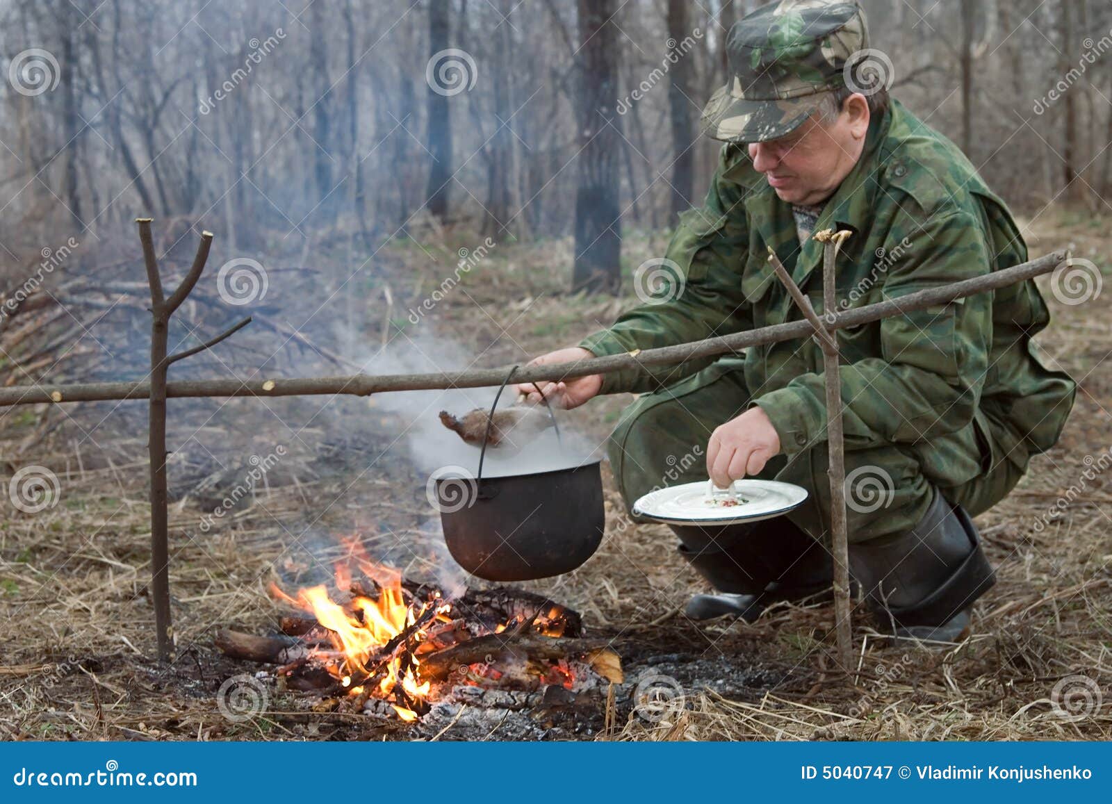 The hunter stock image. Image of leisure, view, male, hunting - 5040747
