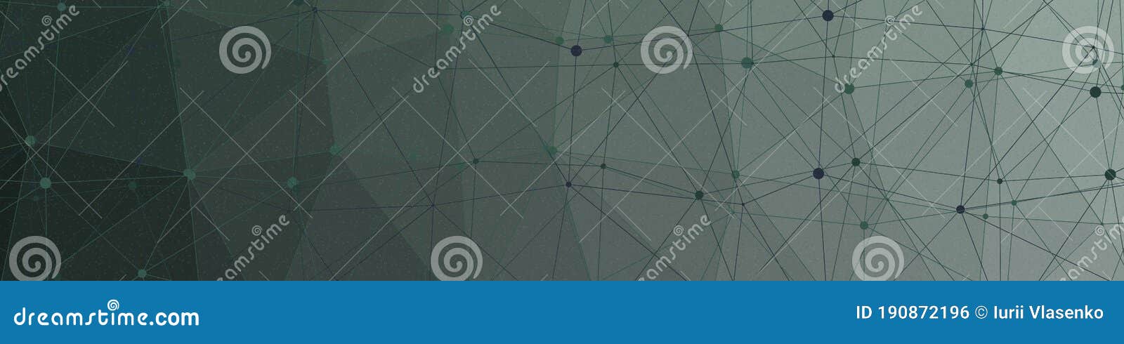 Hunter Green Color Abstract Color Low-Polygones Generative Art ...