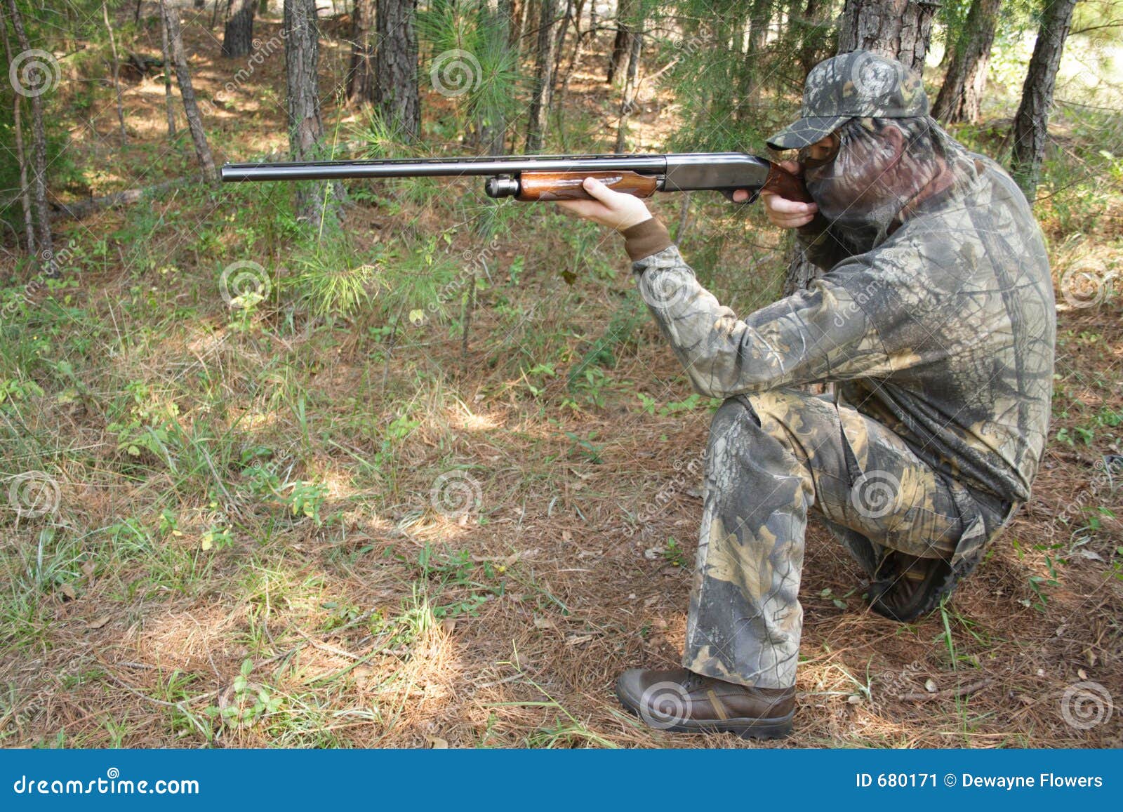 Hunter - Hunting stock image. Image of camo, prey, outdoors - 680171
