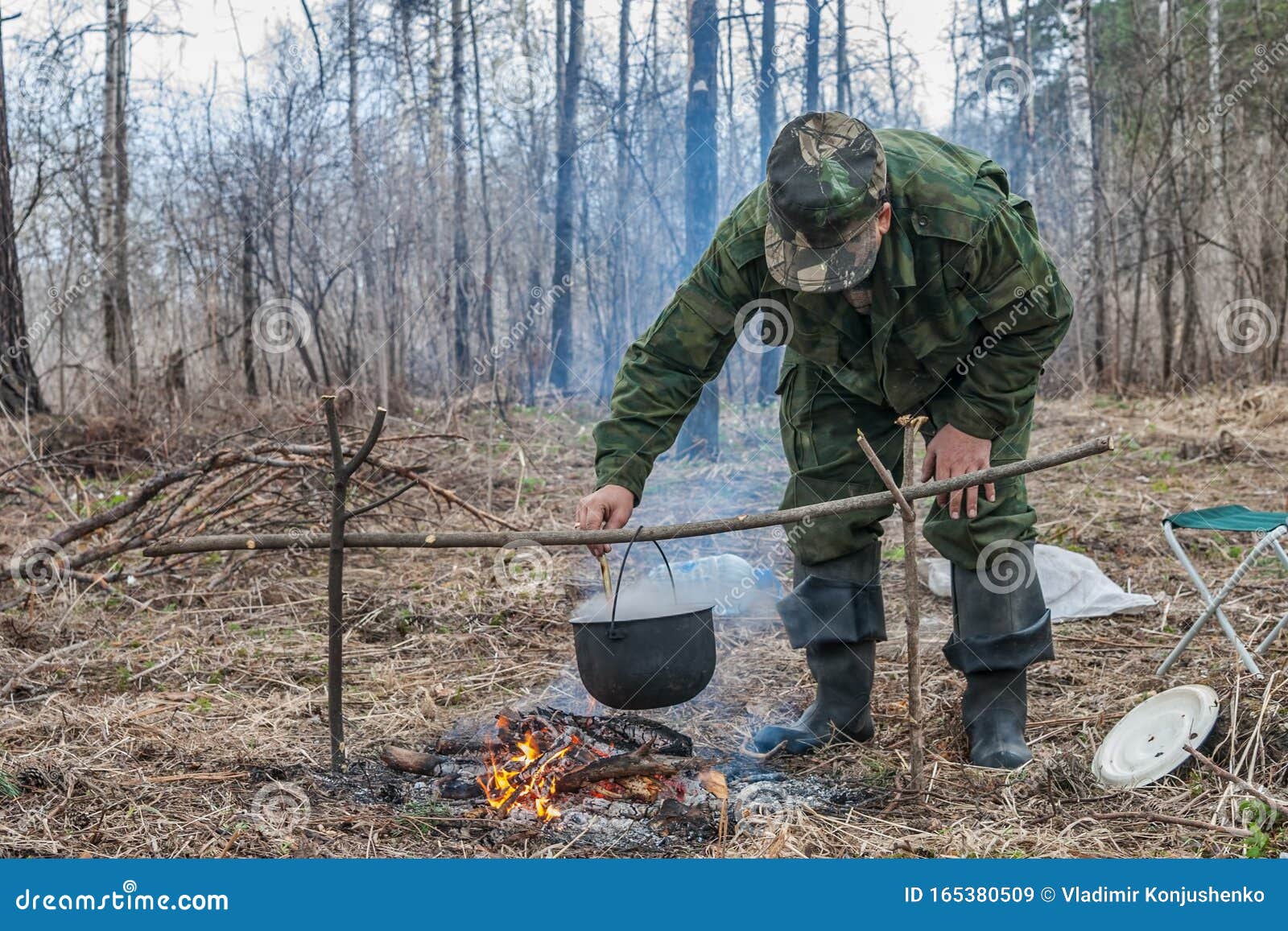 The hunter stock image. Image of goal, scene, leisure - 165380509