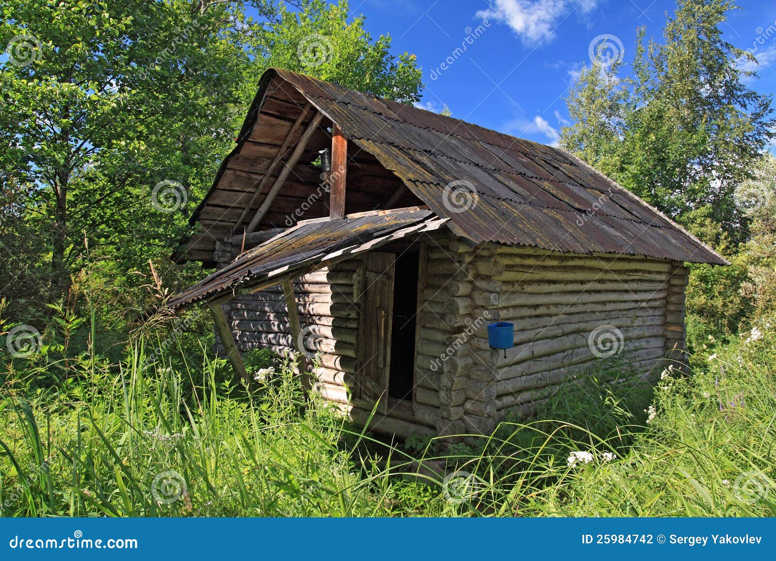 Hunter s hut stock photo. Image of built, idyllic, discovery - 25984742