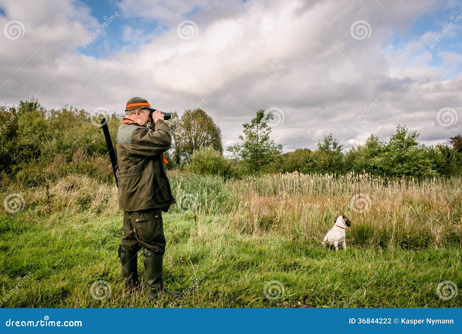 Hunter searching stock photo. Image of adult, hunt, hunter - 36844222