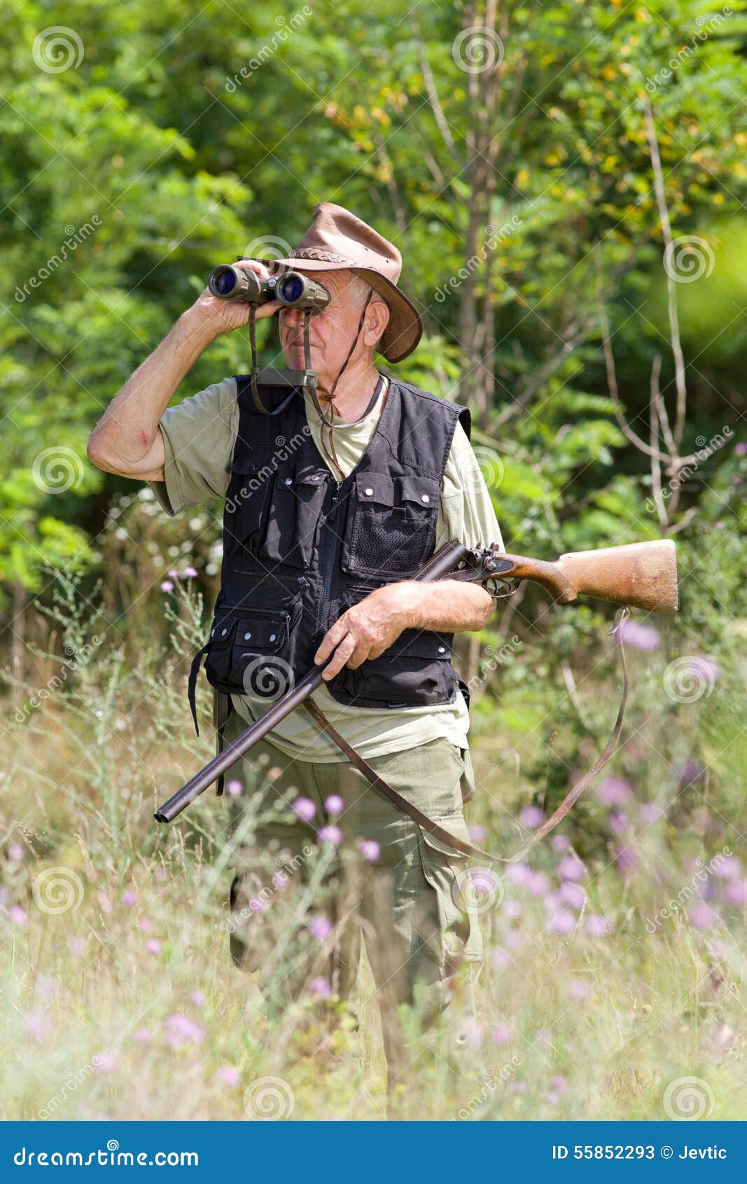 Hunter stock image. Image of activity, recreation, adventure - 55852293