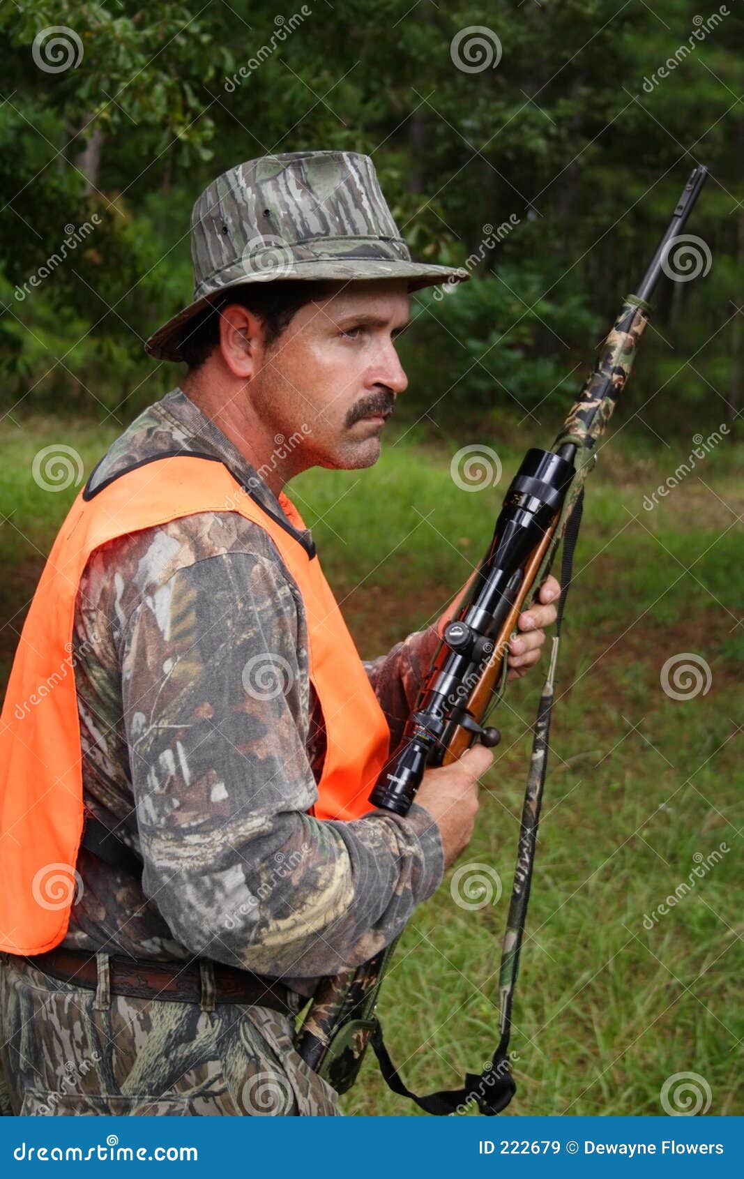 Hunter - Sportsman stock image. Image of outdoors, safety - 222679