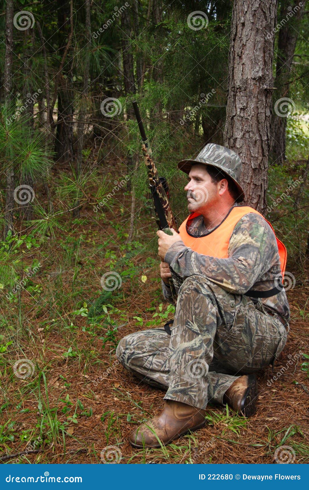 Hunter - Sportsman stock photo. Image of forrest, hunting - 222680