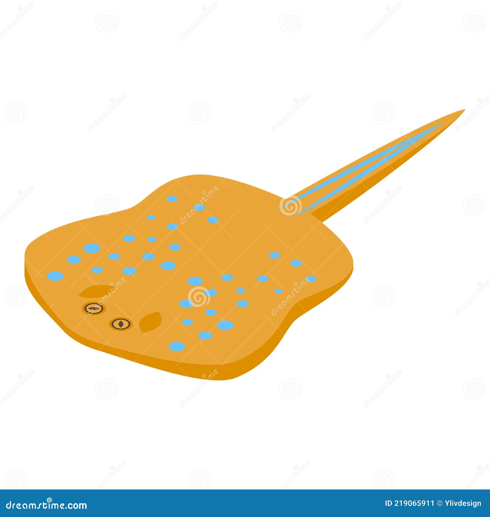 Hunter Stingray Icon, Isometric Style Stock Vector - Illustration of ...