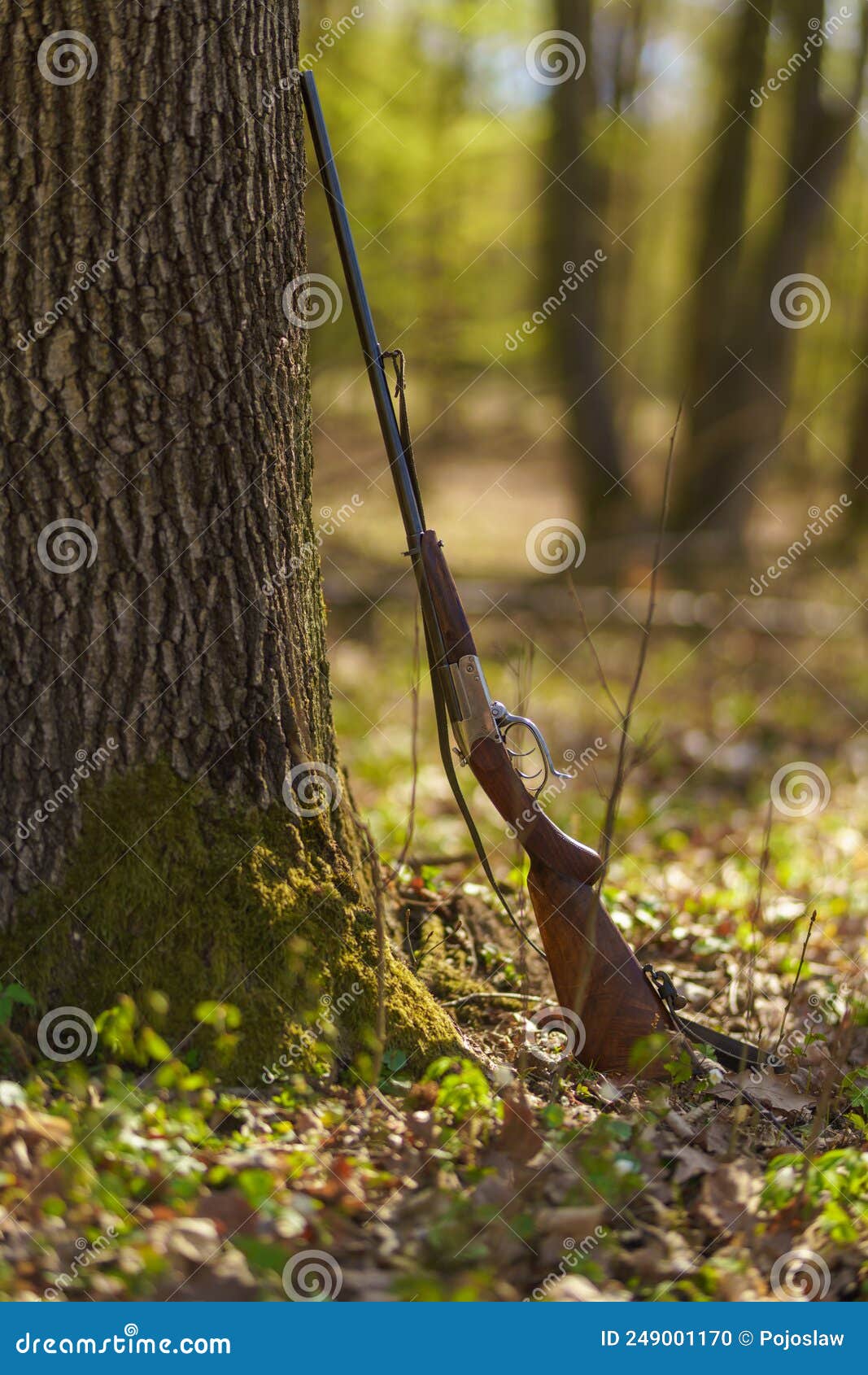 Bow Hunter In Tree Royalty-Free Stock Photo | CartoonDealer.com #8639823