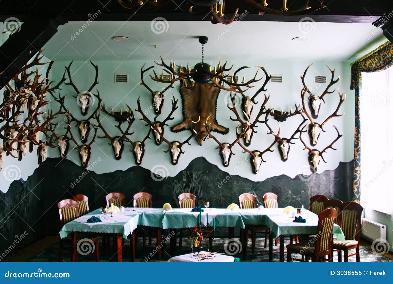 Hunting hall stock image. Image of hunt, dead, buck, fallow - 3038555