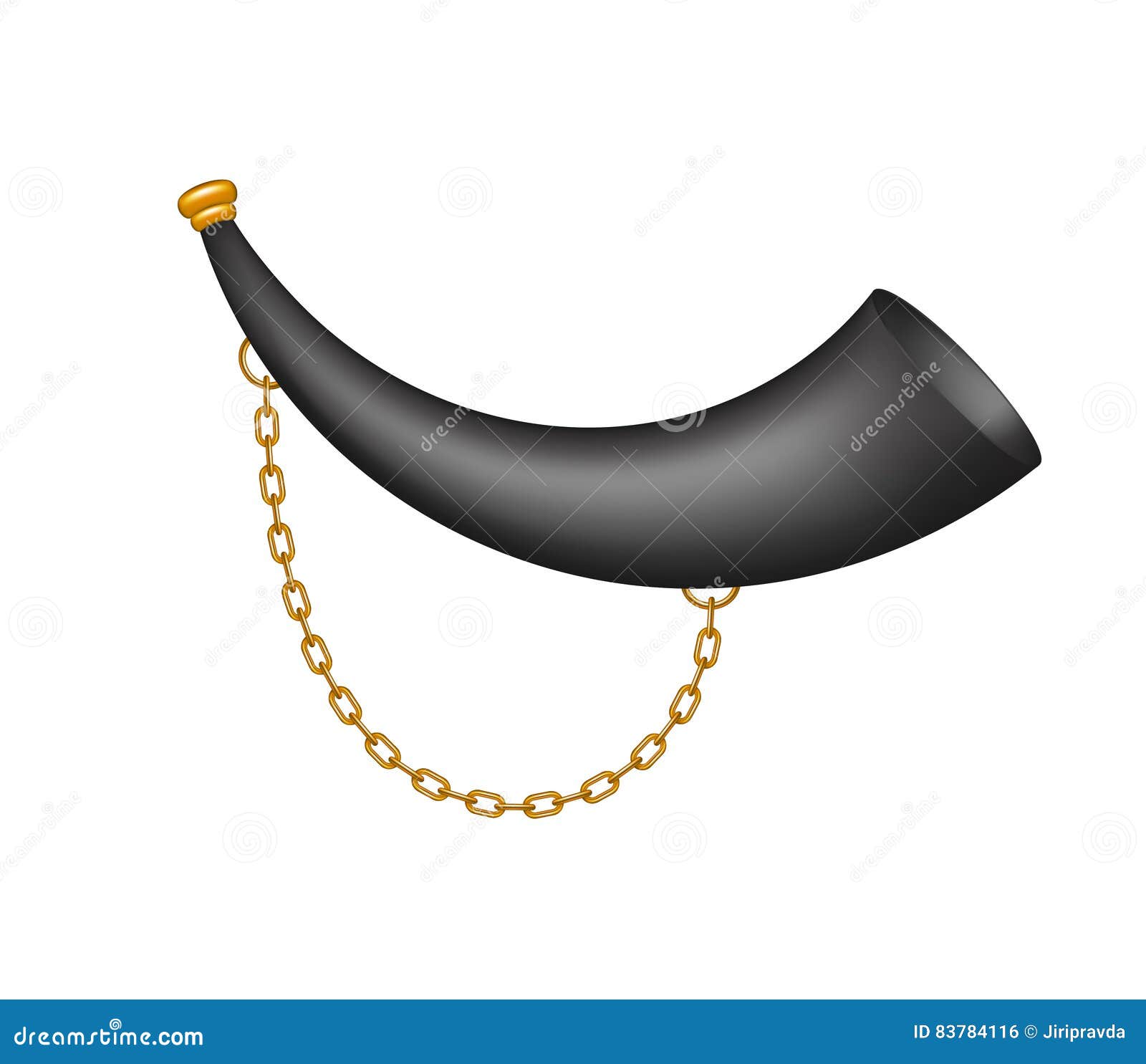 Hunting Horn Illustration, Drawing, Engraving, Ink, Line Art, Vector ...