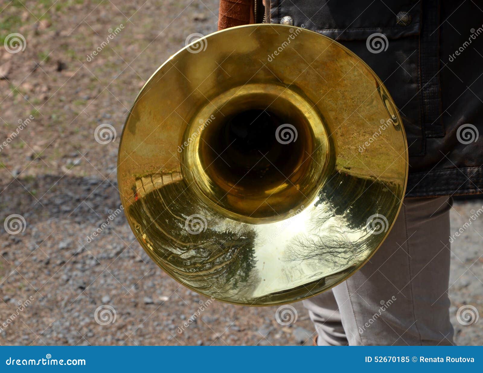 Hunting Horn Royalty-Free Stock Photo | CartoonDealer.com #7690251