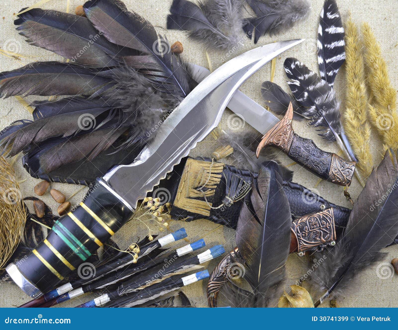 Hunting knives background stock image. Image of cutting - 30741399