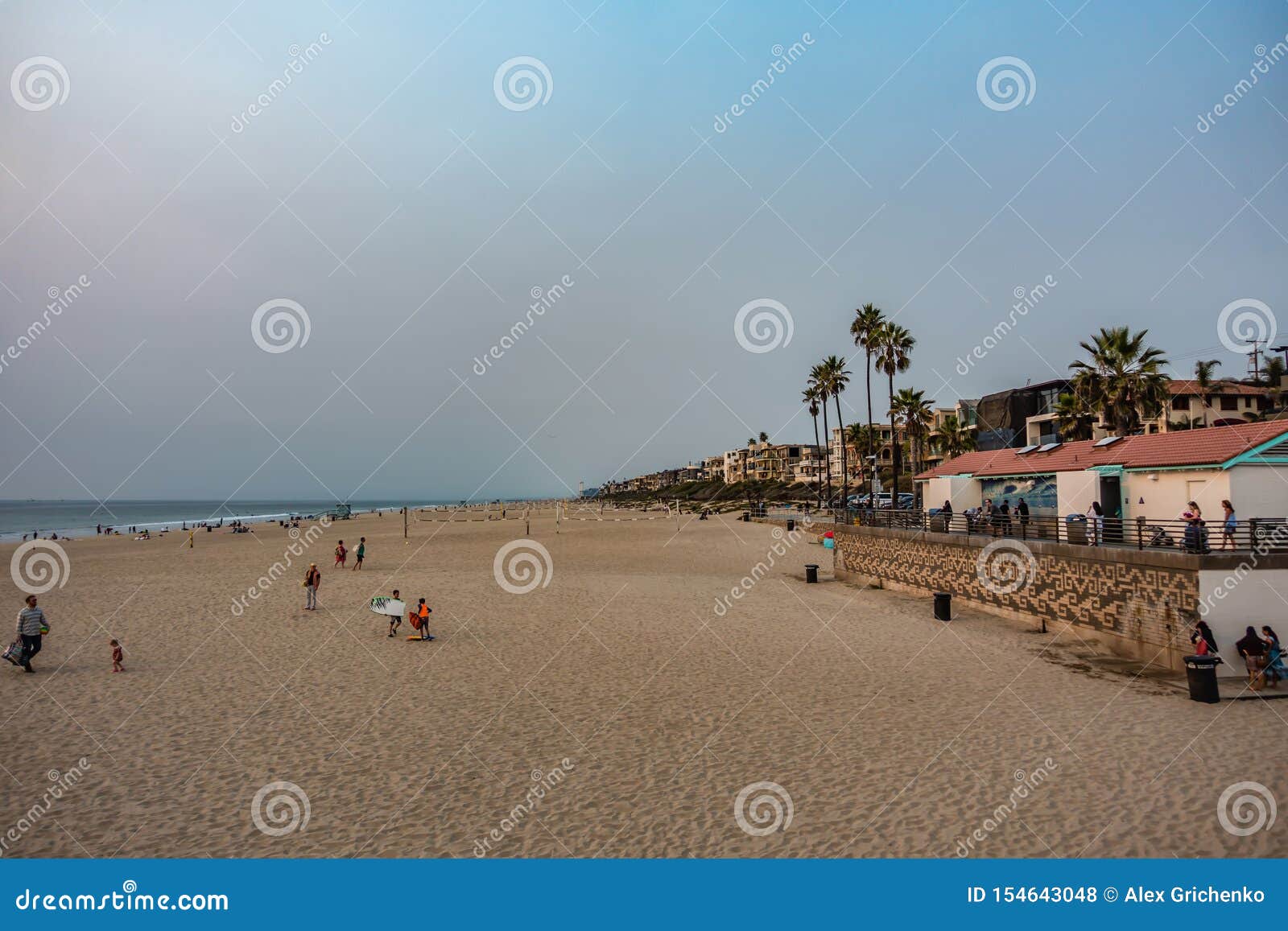 Huntington Beach Scenes and Surroundings in November Editorial Stock ...