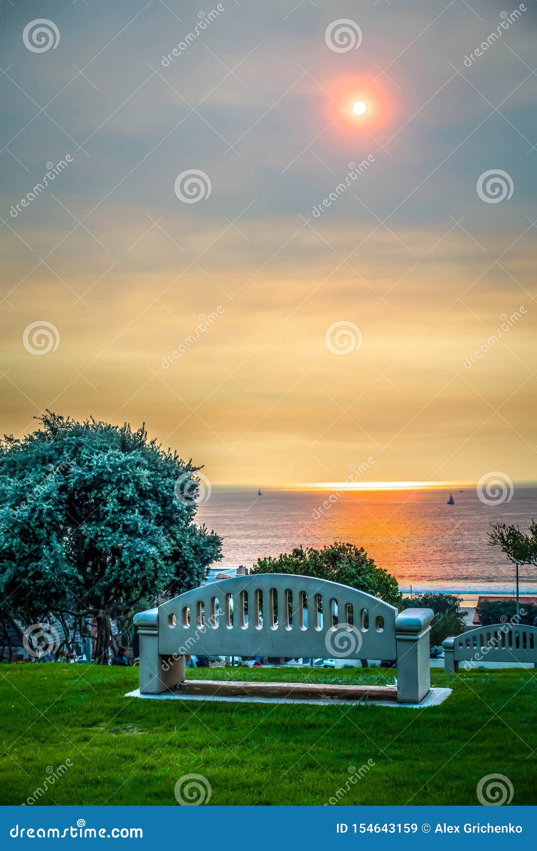 Huntington Beach Scenes and Surroundings in November Stock Image ...