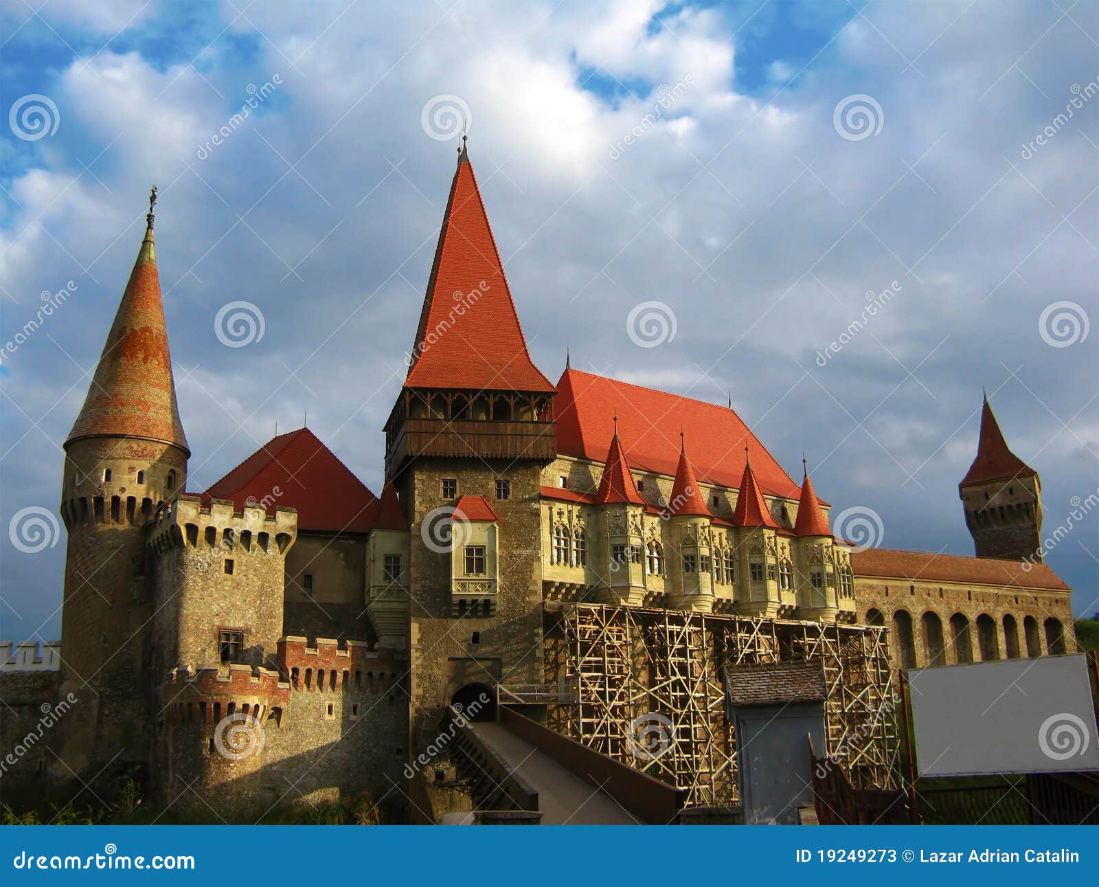 The Hunyad Castle Transylvania Region, Vlad Tepes Royalty-Free Stock ...