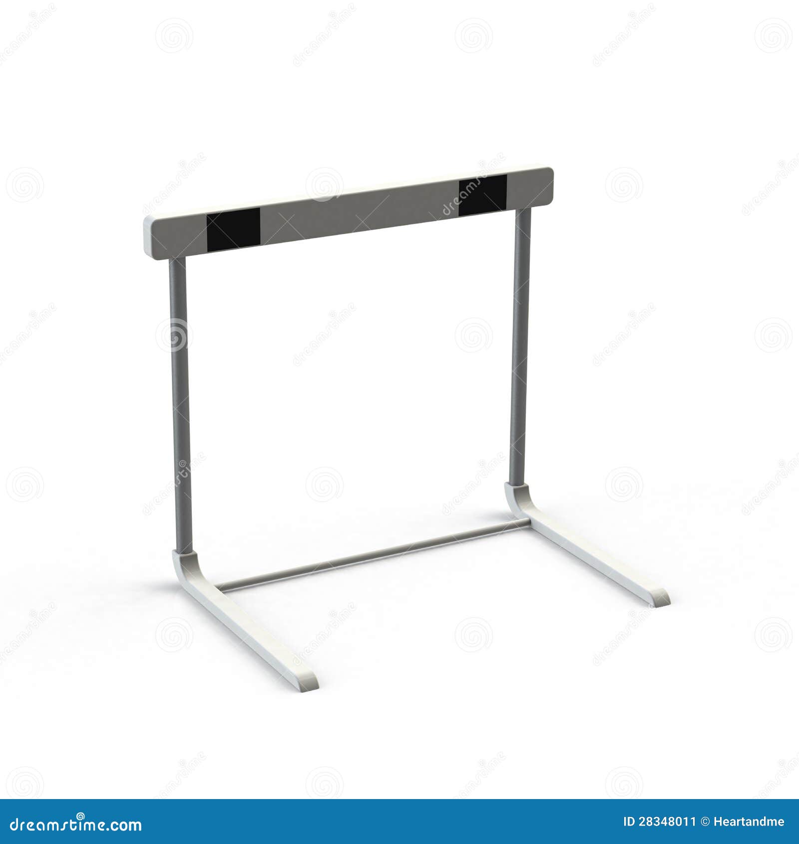 Hurdle stock image. Illustration of rendered, graphics - 28348011