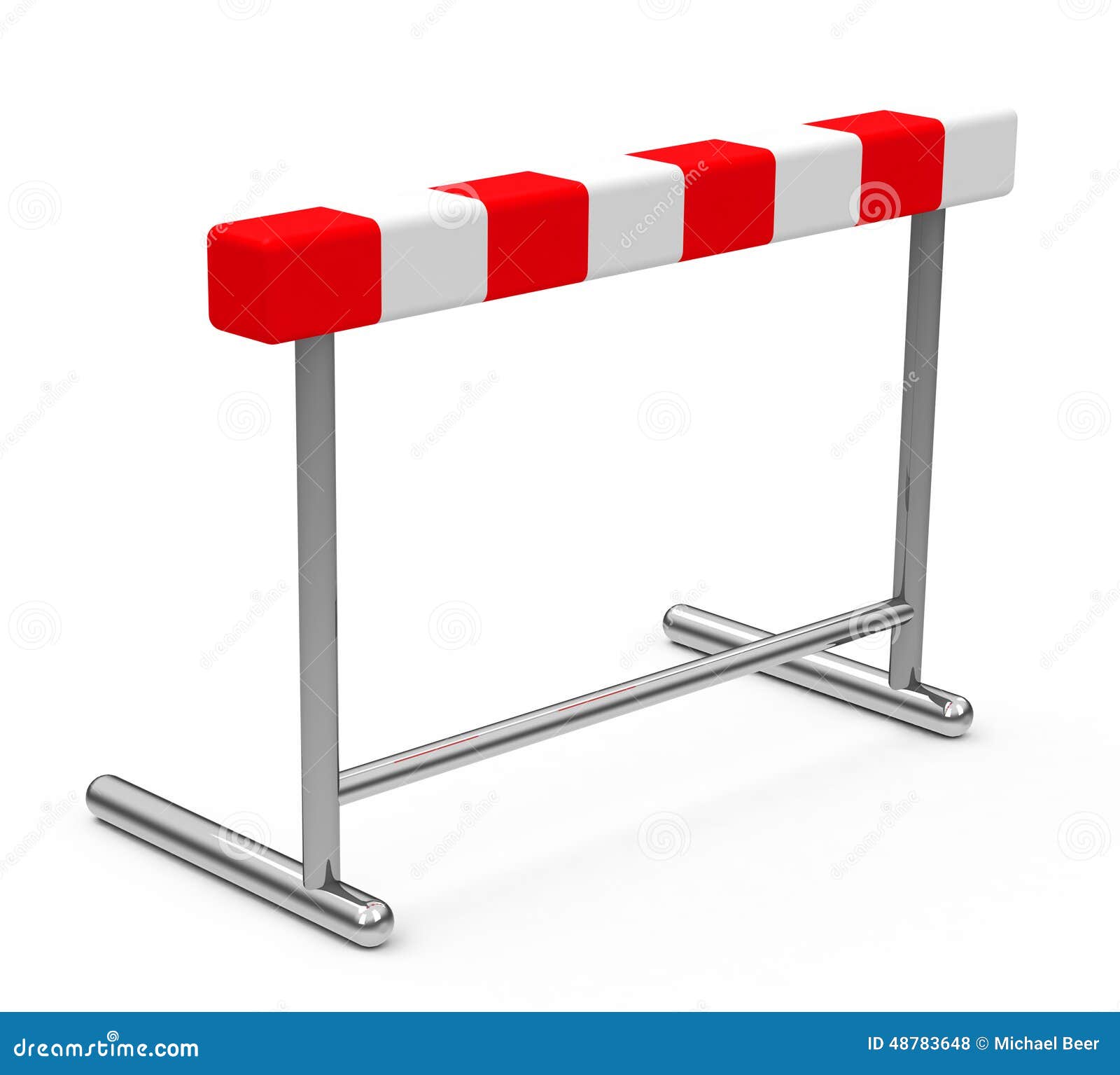 The hurdle stock illustration. Illustration of running - 48783648