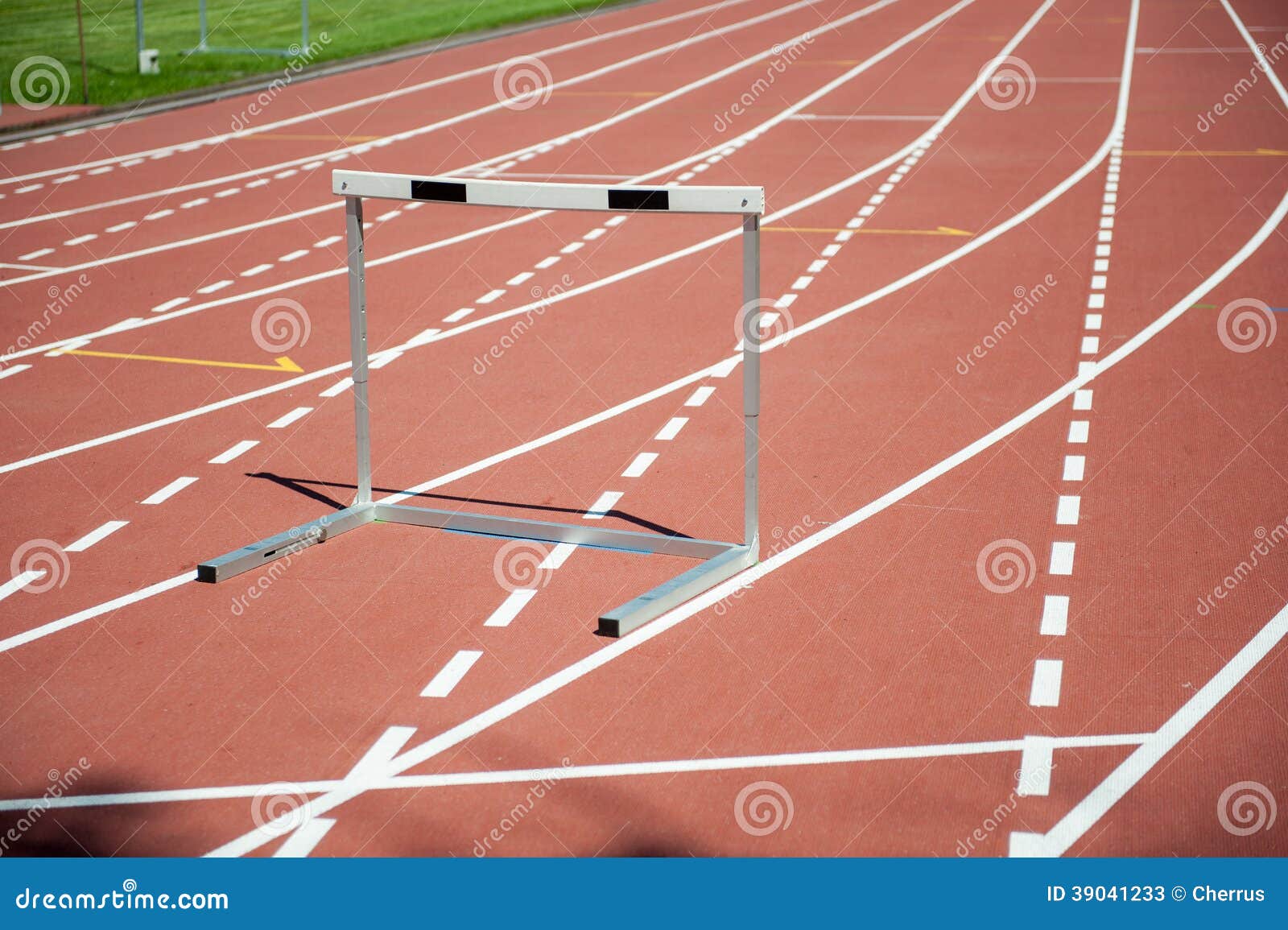 Hurdle stock image. Image of obstacle, line, hurdling - 39041233