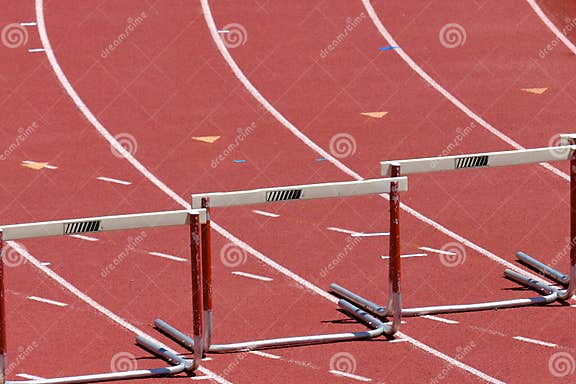 Hurdles stock photo. Image of runners, barrier, event - 2436166