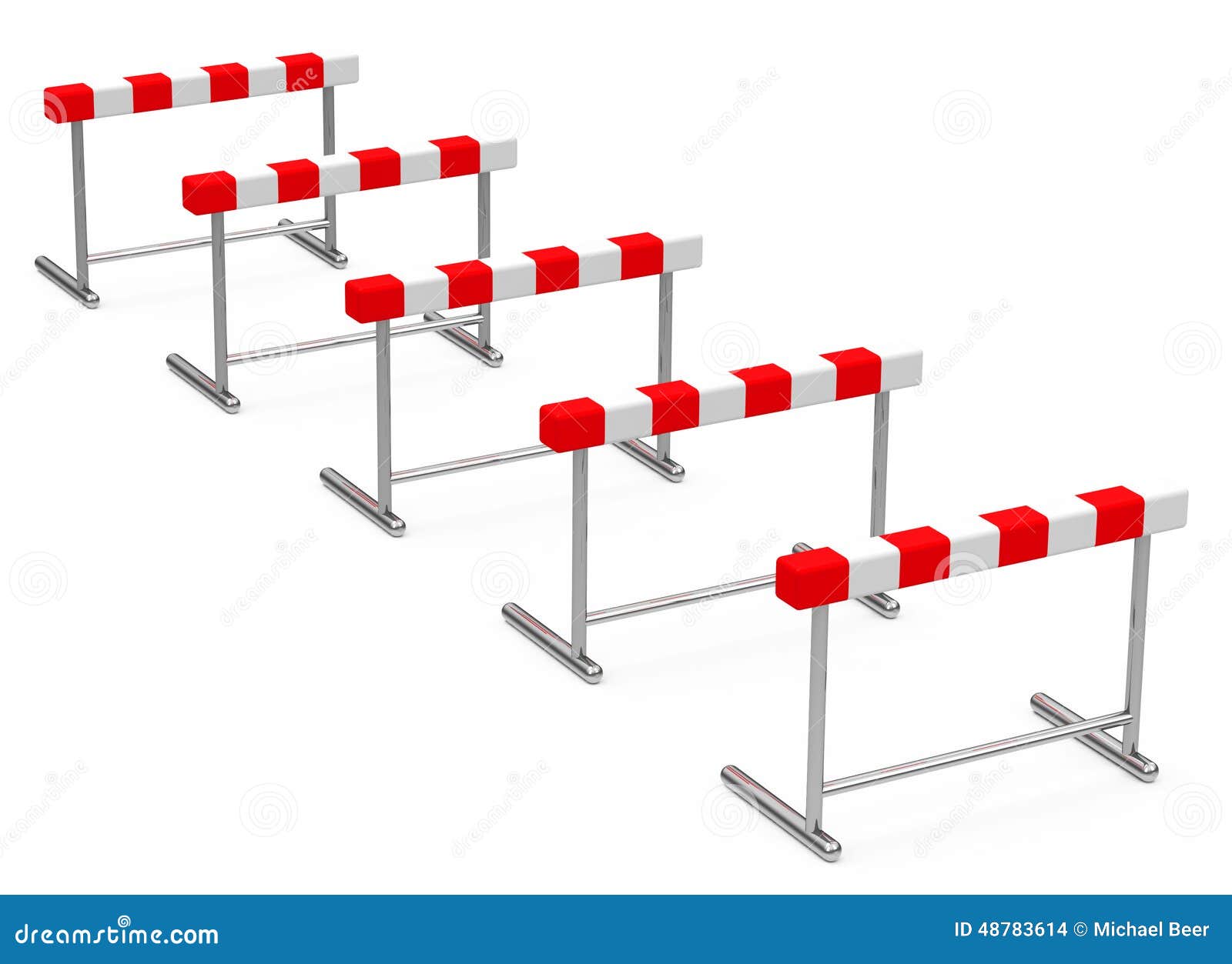 Hurdling stock illustration. Illustration of challenge - 48783614