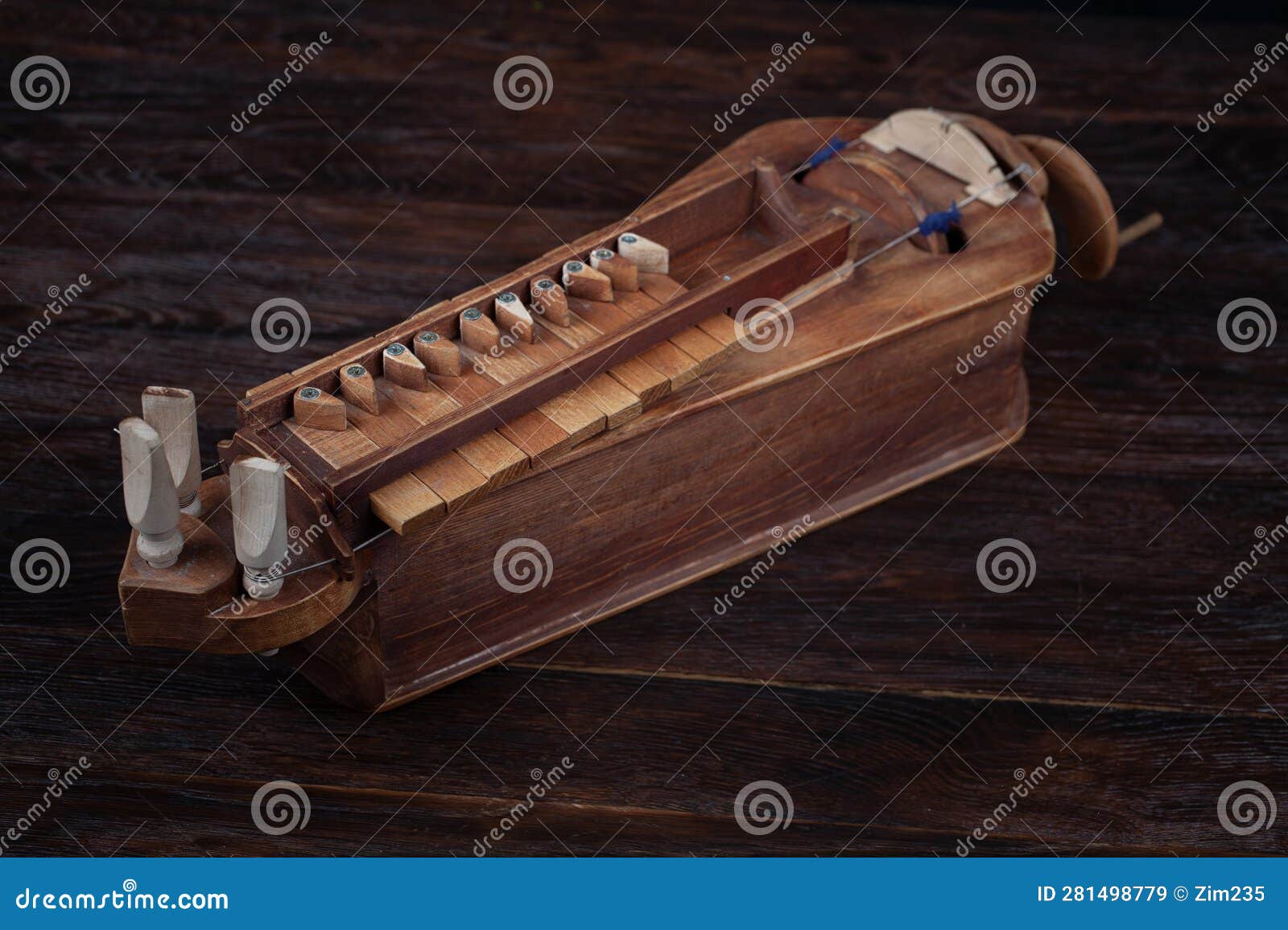 The Hurdy-gurdy, Stringed Musical Instrument Stock Image - Image of ...
