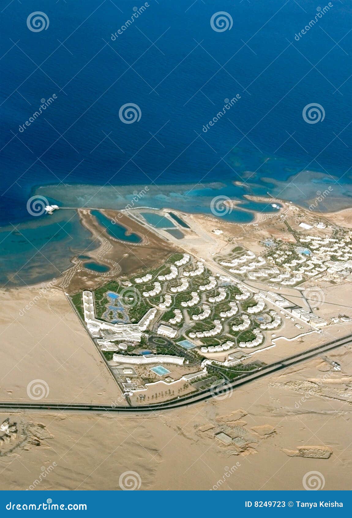 Hurghada coast stock image. Image of enjoy, high, hotels - 8249723