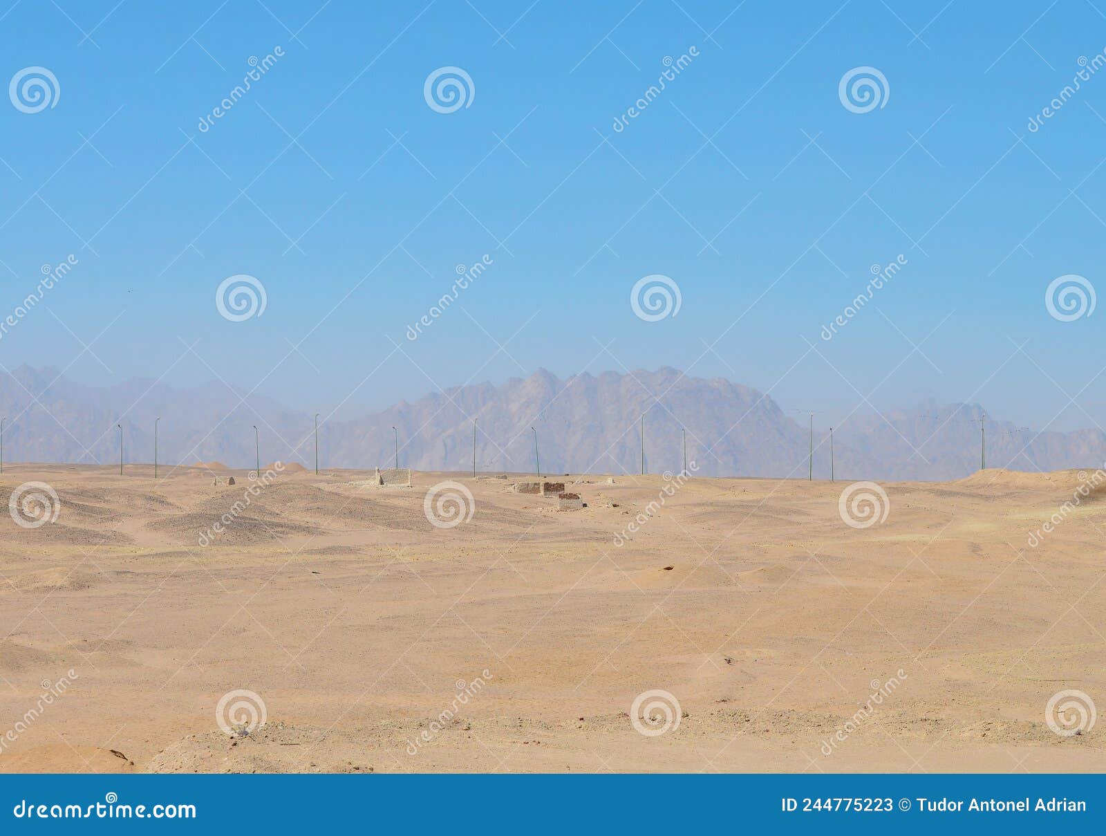 Hurghada mountains stock image. Image of nature, destination - 244775223