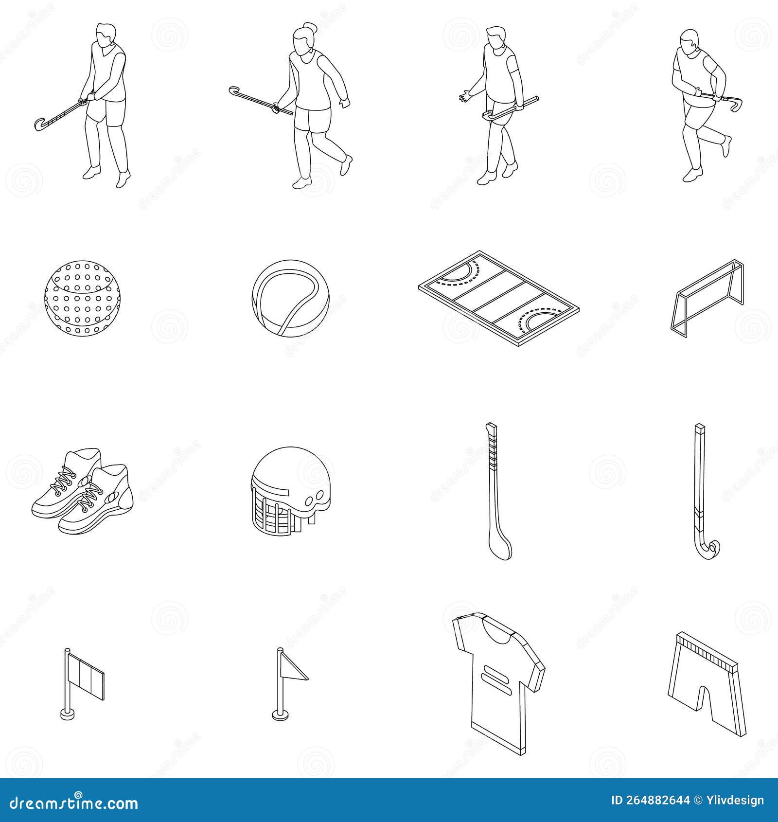 Hurling Vector Black Icon On White Background. Black Hurling Symbol ...